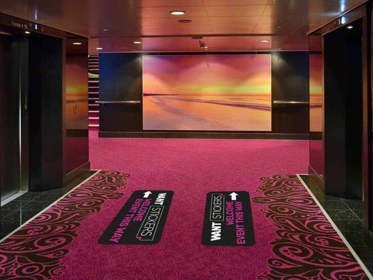 Custom Floor Decals | Removable Vinyl Floor Signs - Want Stickers