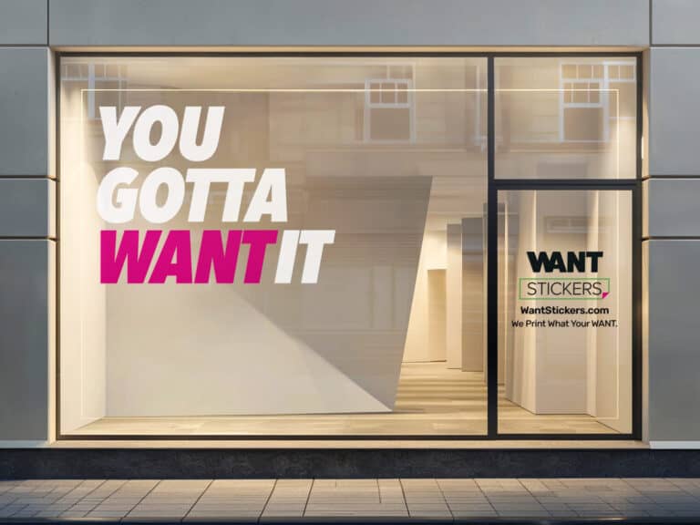 Custom Transfer Stickers | Full Color Vinyl Lettering Decals - Want ...