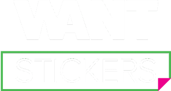 Want Stickers - Custom Printed Stickers, Signs, Banners & Event Displays