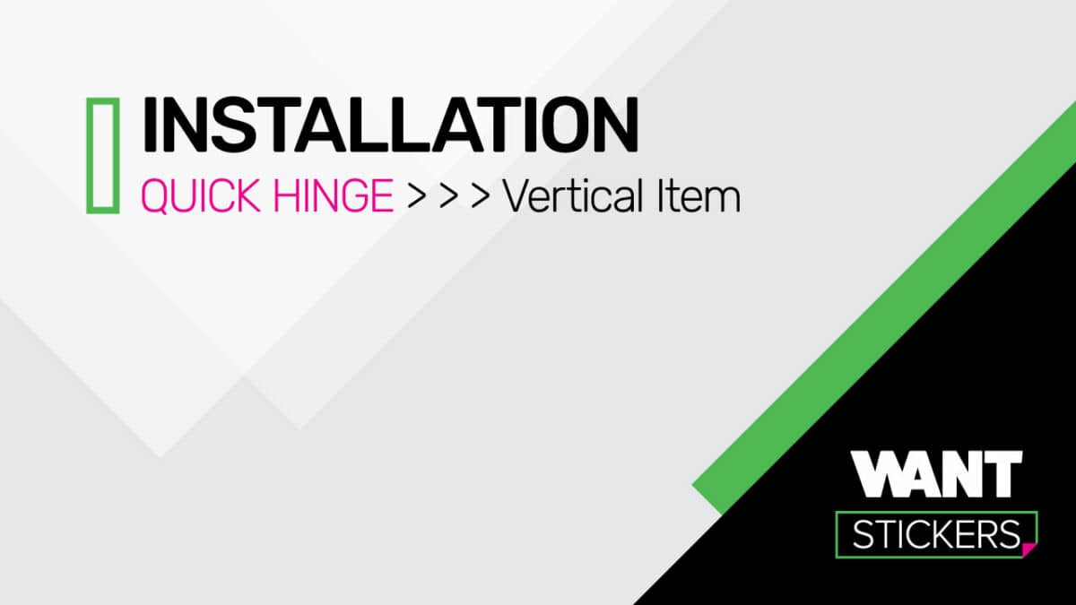 How Do I Install A Custom Shape Vinyl Sticker? - Want Stickers