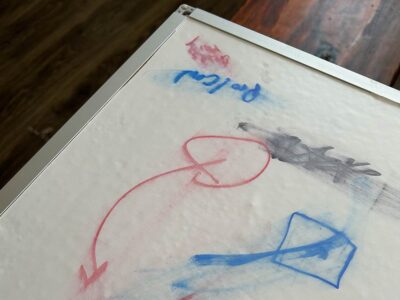Resurface Your Old Dry Erase Board with Vinyl | Easy DIY Fix